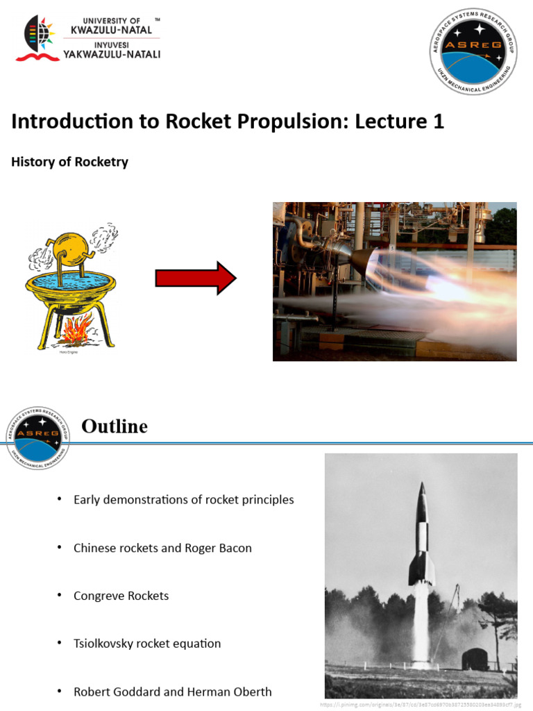 Lecture 1 - History of Rocketery | Download Free PDF | Rocket | V 2 Rocket