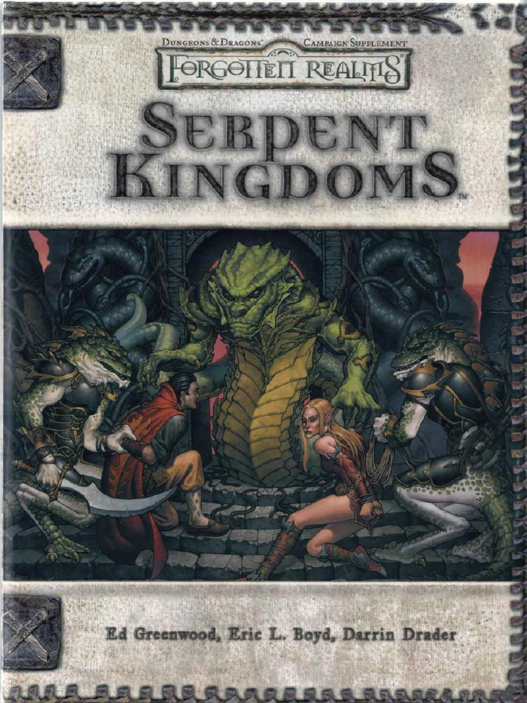 Forgotten Realms Serpent Kingdoms | PDF