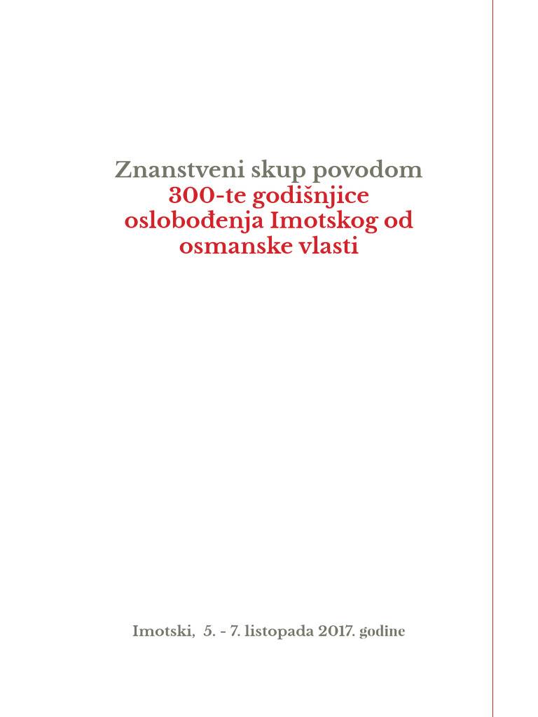 Distrikt I Nahija Posusje 14.-16. Stolje | PDF