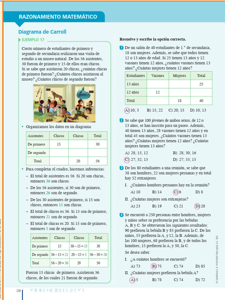 Actividades Complementarias Unidad 6 PRIMERO | PDF