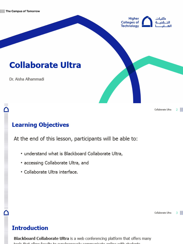 Blackboard Collaborate Ultra | PDF | Web Conferencing | Internet