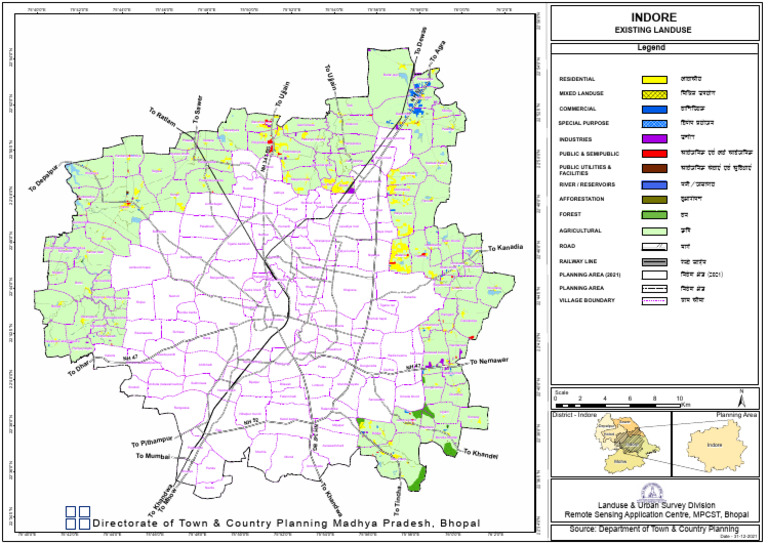 Indore Master Plan 2035 | PDF