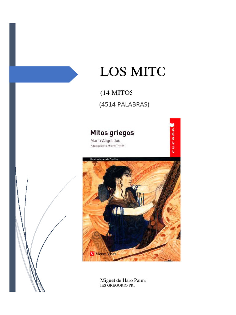 Los Mitos Griegos | PDF | Prometeo | Minotauro