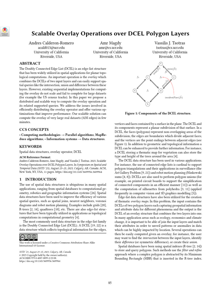 Scalable Overlay Operations Over DCEL Polygon Layers | PDF | Technology ...