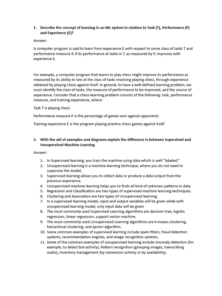 Machine Learning Theory | PDF Machine Learning Theory | PDF