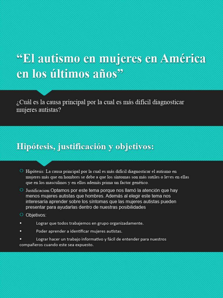 Autismo 1c 2023. | PDF | Espectro autista | Trastorno mental