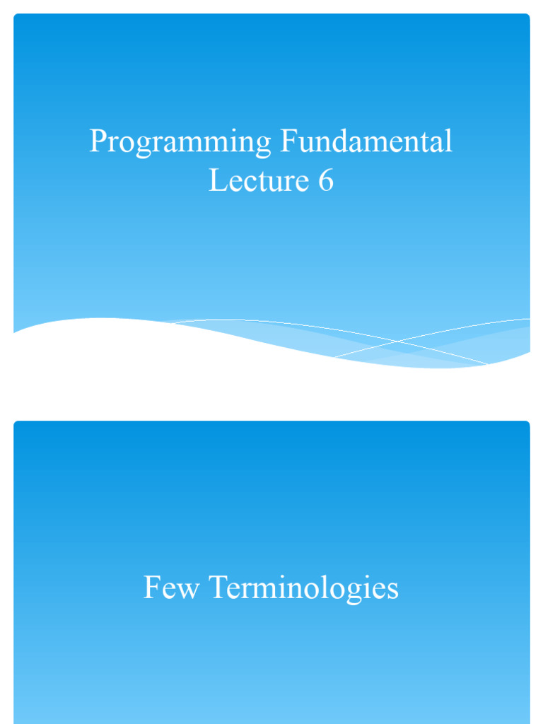 Lec 6 PF | Download Free PDF | Namespace | Software Development Lec 6 PF | Download Free PDF | Namespace | Software Development