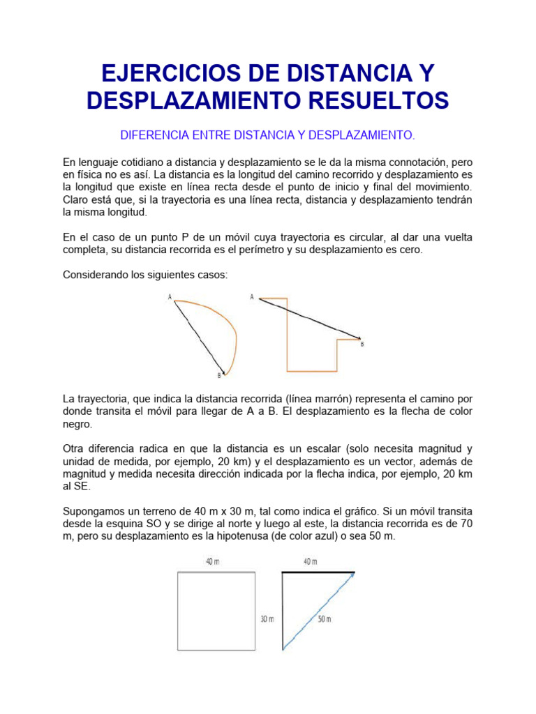 Medidas De Distancia Y Desplazamiento – PKGI