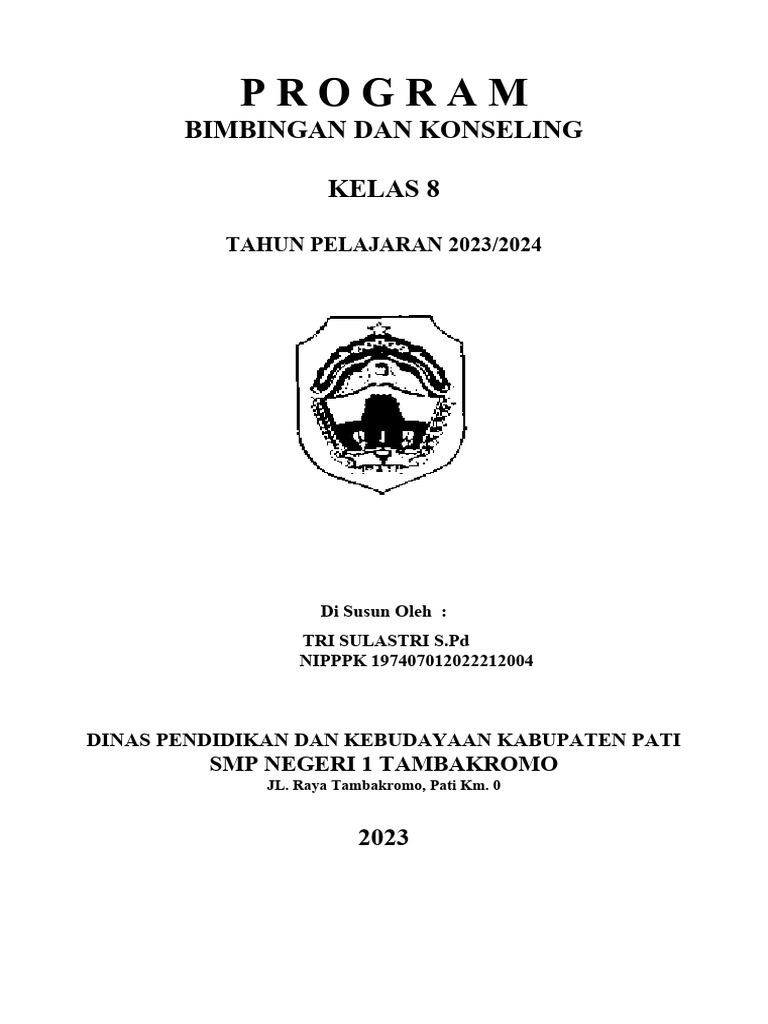 program-bk-smp-kelas-8-websiteedukasi genap 2022 | PDF