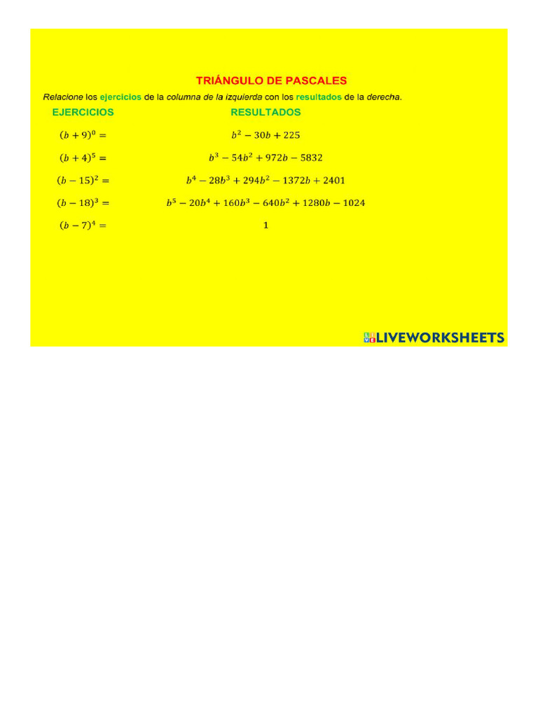 Binomio de Newton | PDF