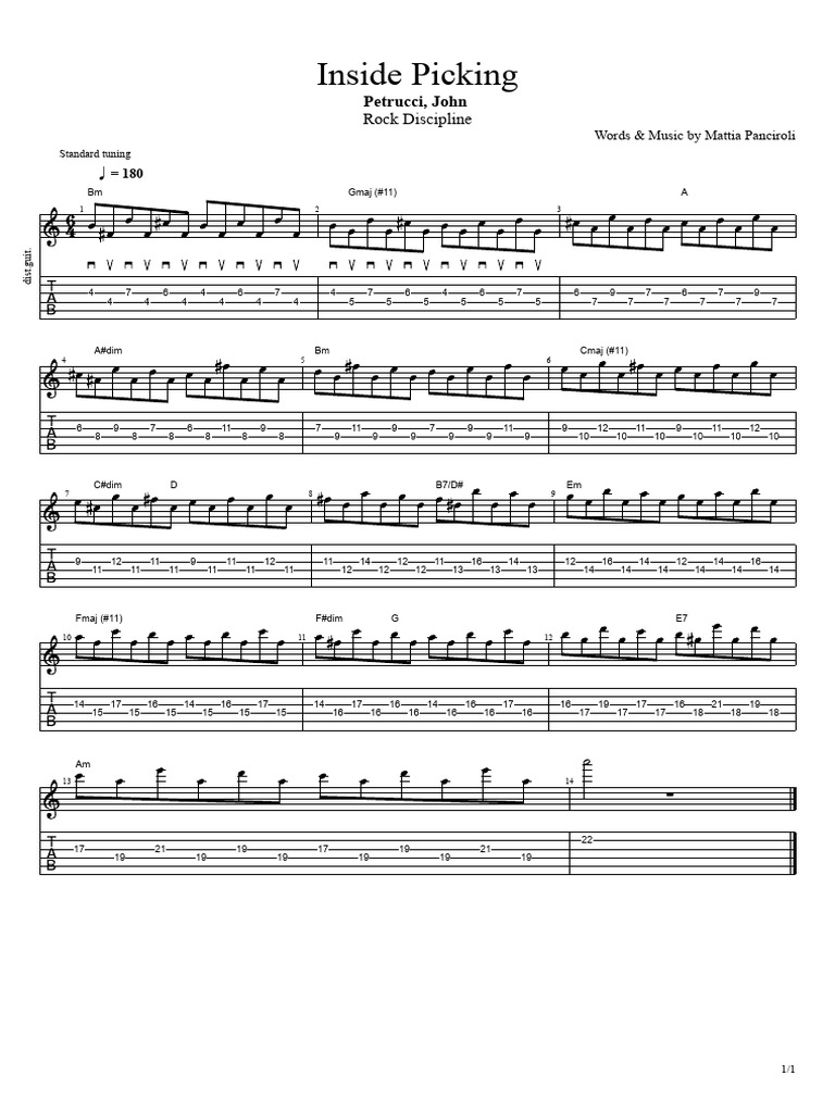 Petrucci, John - Inside Picking | PDF