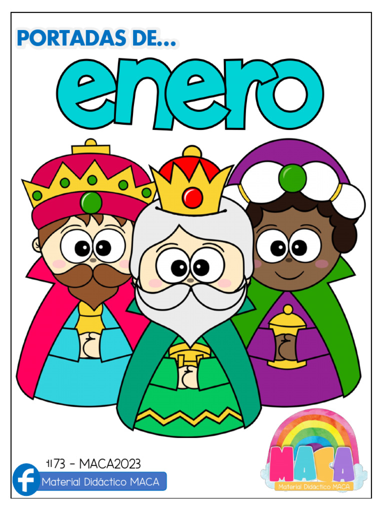 Portadas de Enero para Niños | PDF