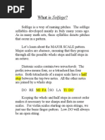 Solfege Exercises | PDF | Musical Notation | Symbols