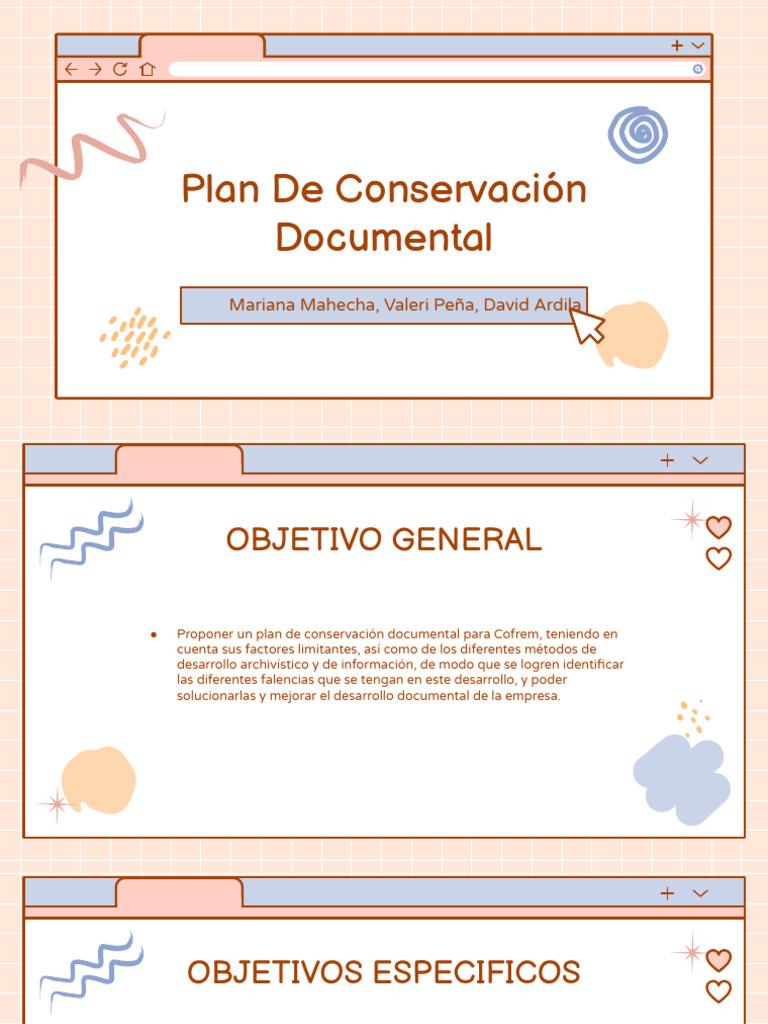 Plan de Conservación Documental | PDF