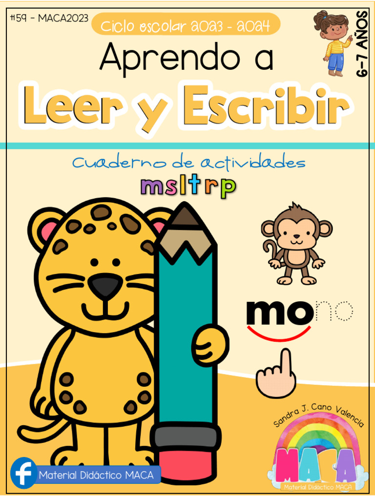 Lectoescritura Primaria MSTLRP | Descargar gratis PDF | Escritura ...