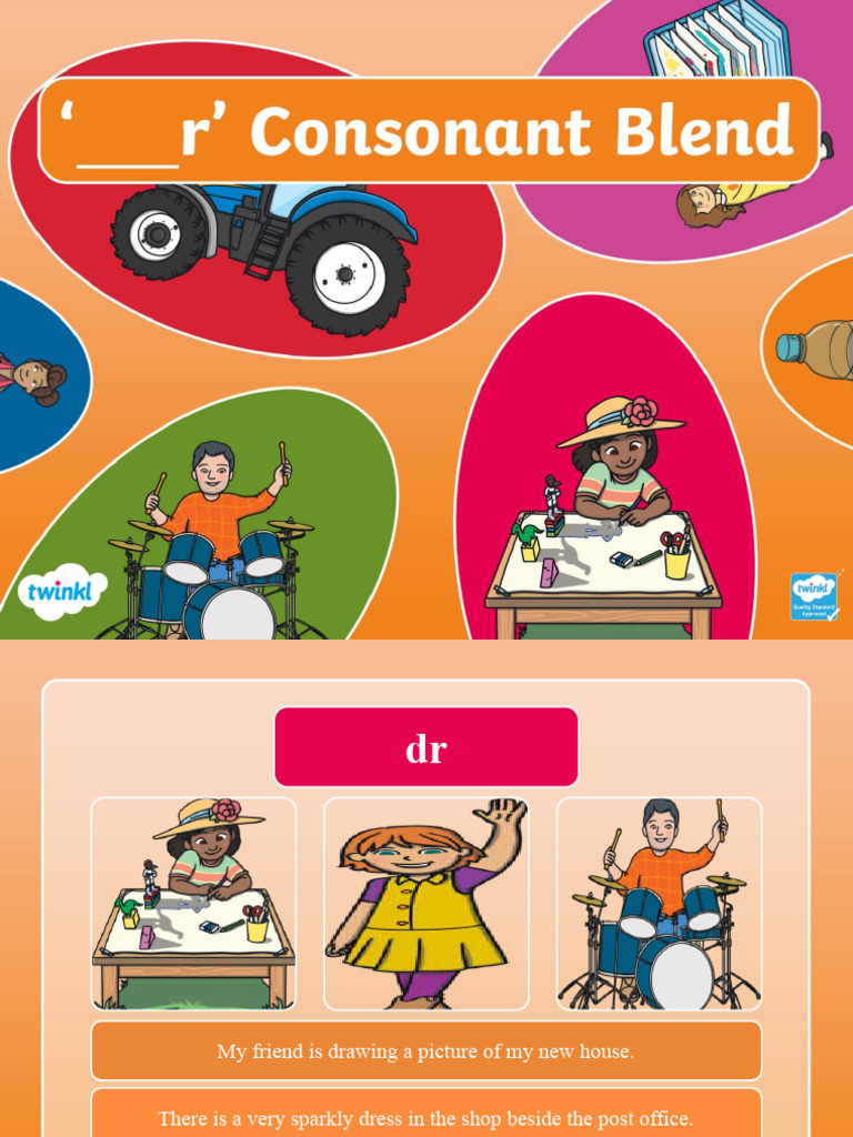 Roi Eng 336 R Consonant Blend Powerpoint Ver 1 | PDF