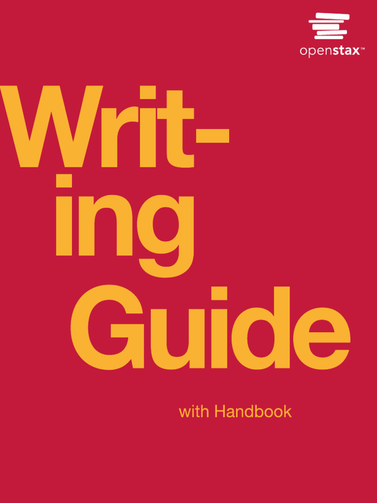 Writing Guide WEB | PDF | Communication | Rhetoric