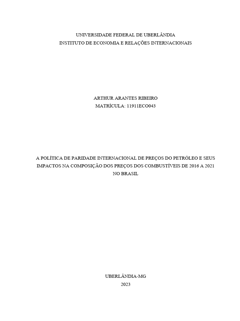 TCC - PPI - Arthur Arantes Ribeiro - REV. 13 | PDF TCC - PPI - Arthur Arantes Ribeiro - REV. 13 | PDF