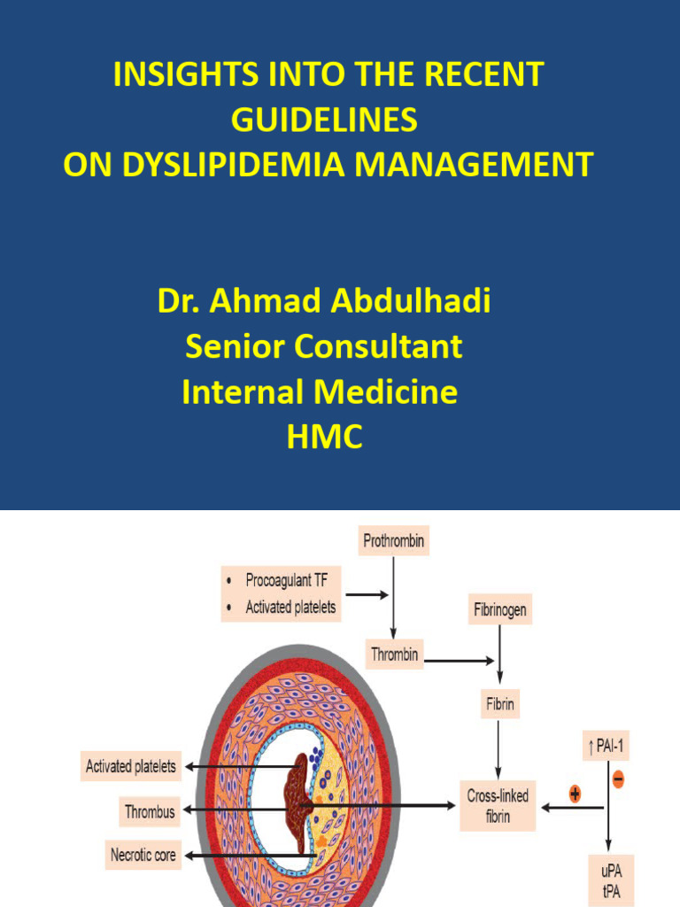 Dyslipidemia Management | PDF
