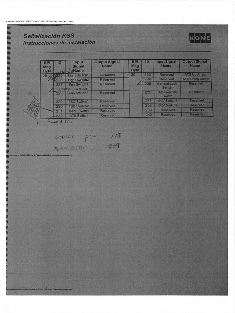 Señalizacion KSS Instrucciones Instalacion 2 | PDF