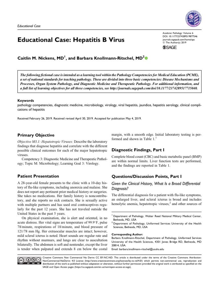 Virus de La Hepatitis B | PDF