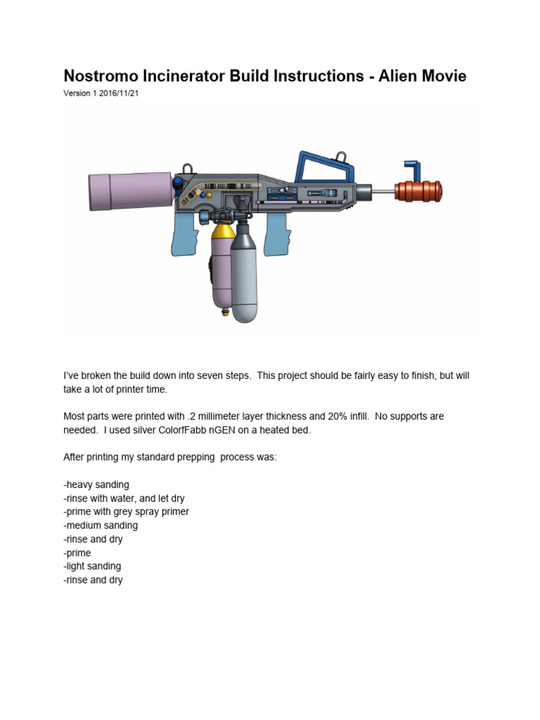 Build Instructions | PDF