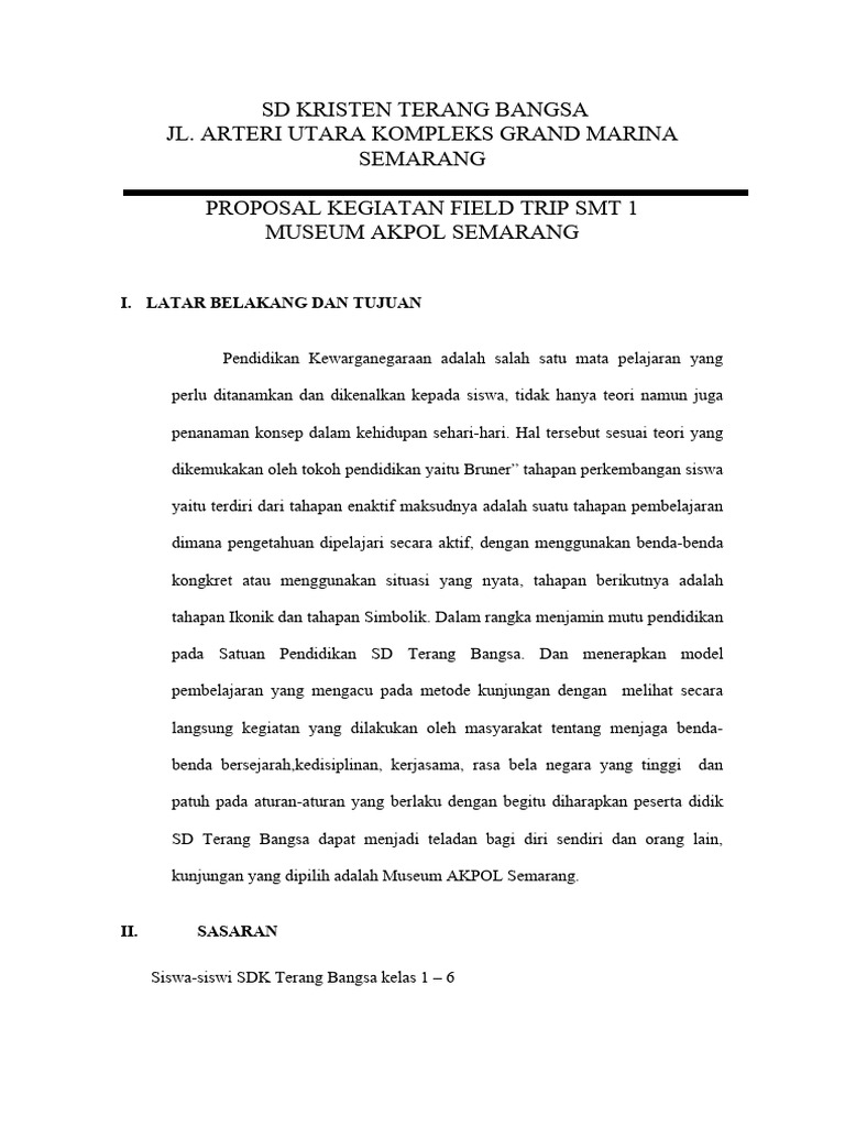 Proposal Museum Akpol | PDF