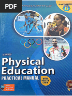Practical File Physical Education Class 12th Session 2024-25 | PDF