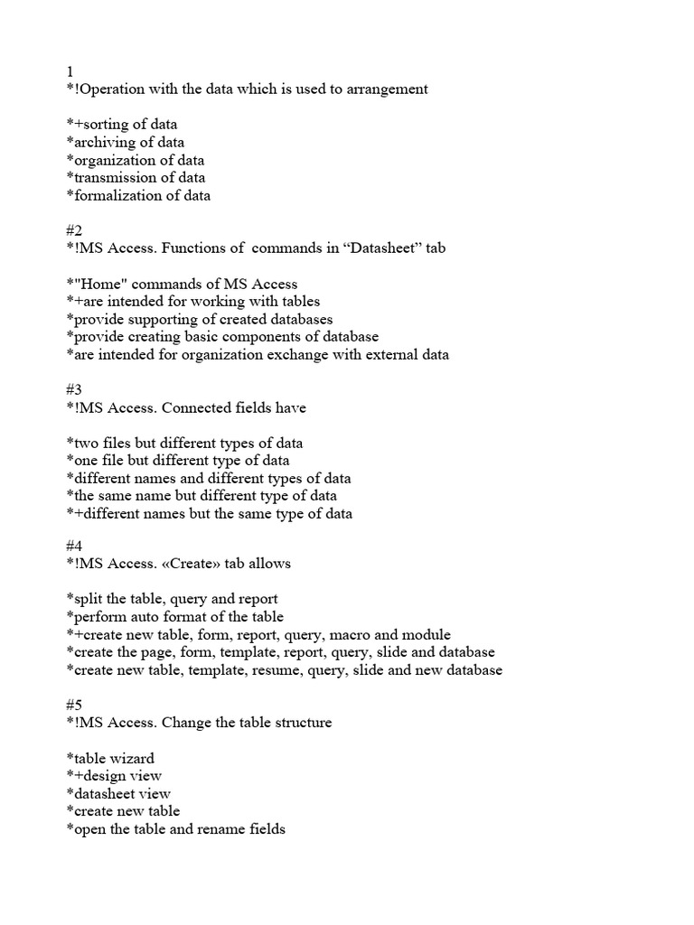 MS Access Database Management Guide | PDF | Microsoft Access | Computer Virus