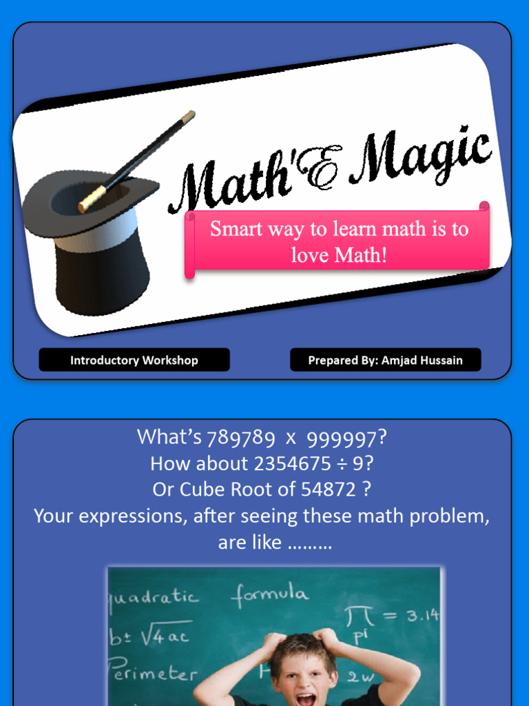 Mental Math Presentation (DEMO) | PDF | Subtraction | Multiplication