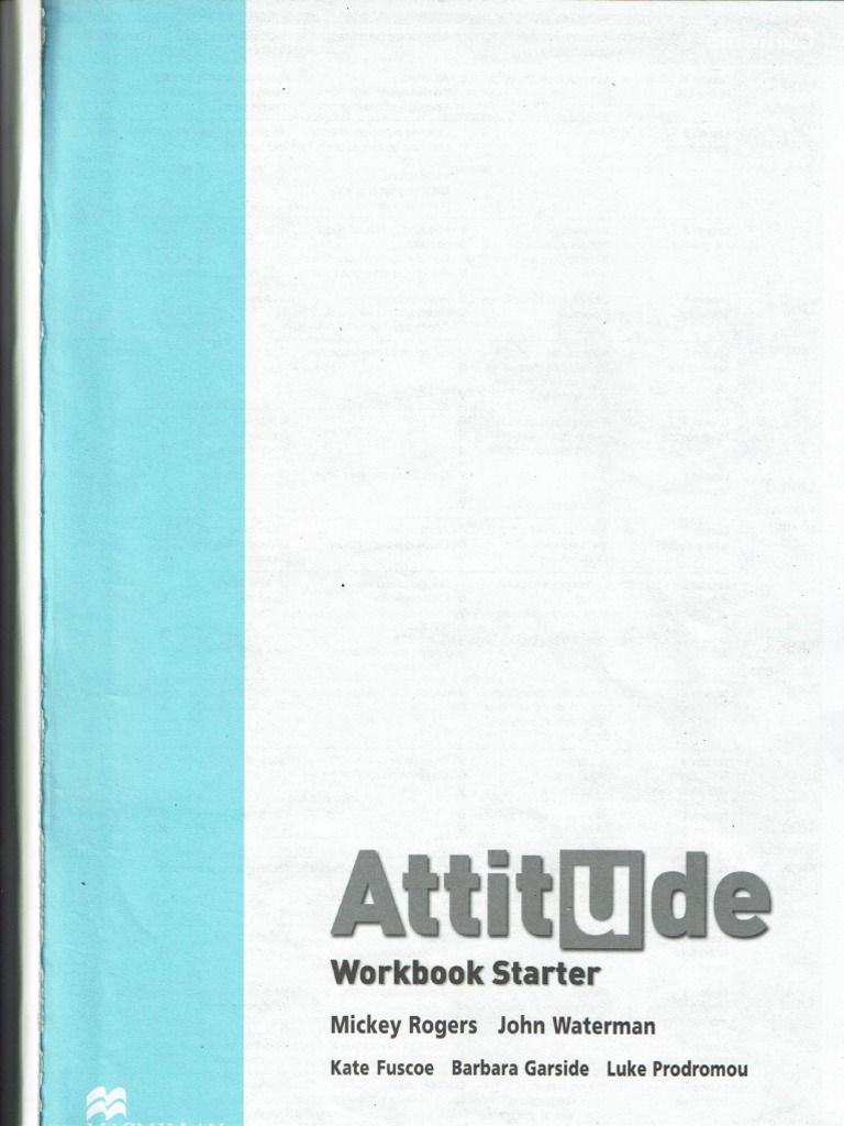 Attitude Azul Workbook 1-3 Unidades | PDF Attitude Azul Workbook 1-3 Unidades | PDF