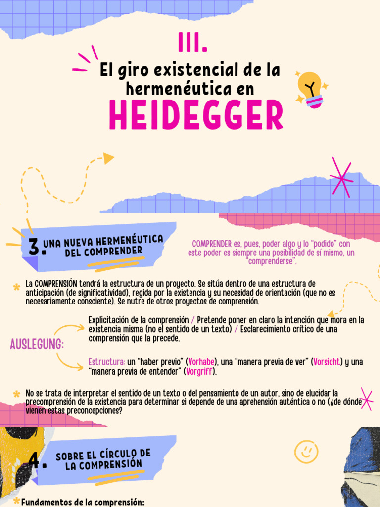 Hermenéutica de Heidegger | PDF | Martin Heidegger | Comprensión