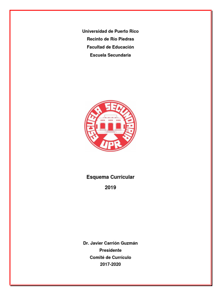 secuencia curricular uhs | PDF | Science