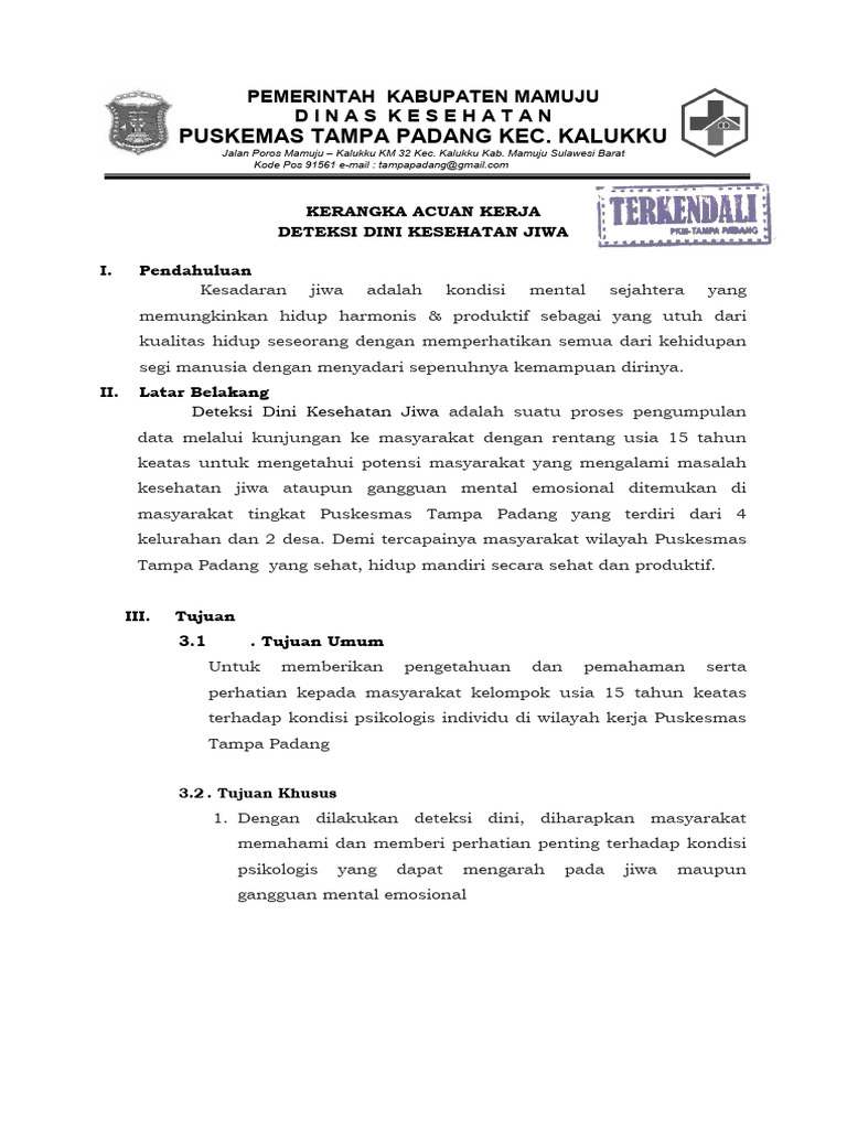 Kumpulan Kak Keswa 2023 | PDF