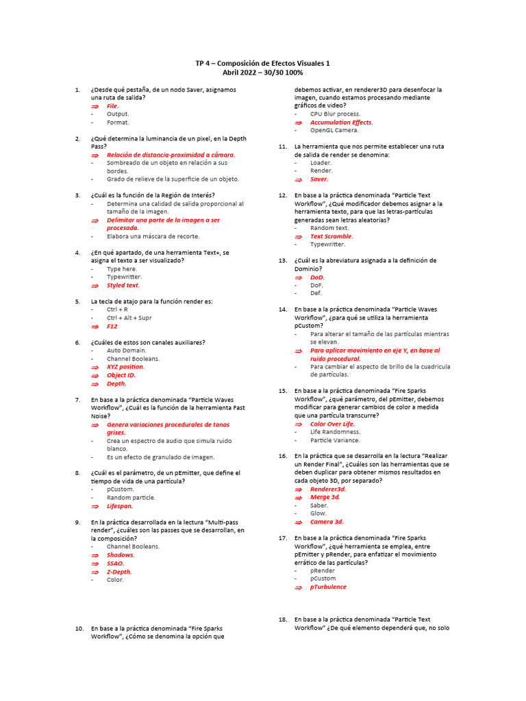 TP 4 - Compo 100% | PDF | Gráficos | Software
