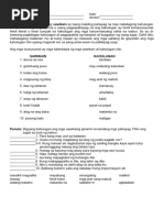 Sawikain at Salawikain Worksheet | PDF