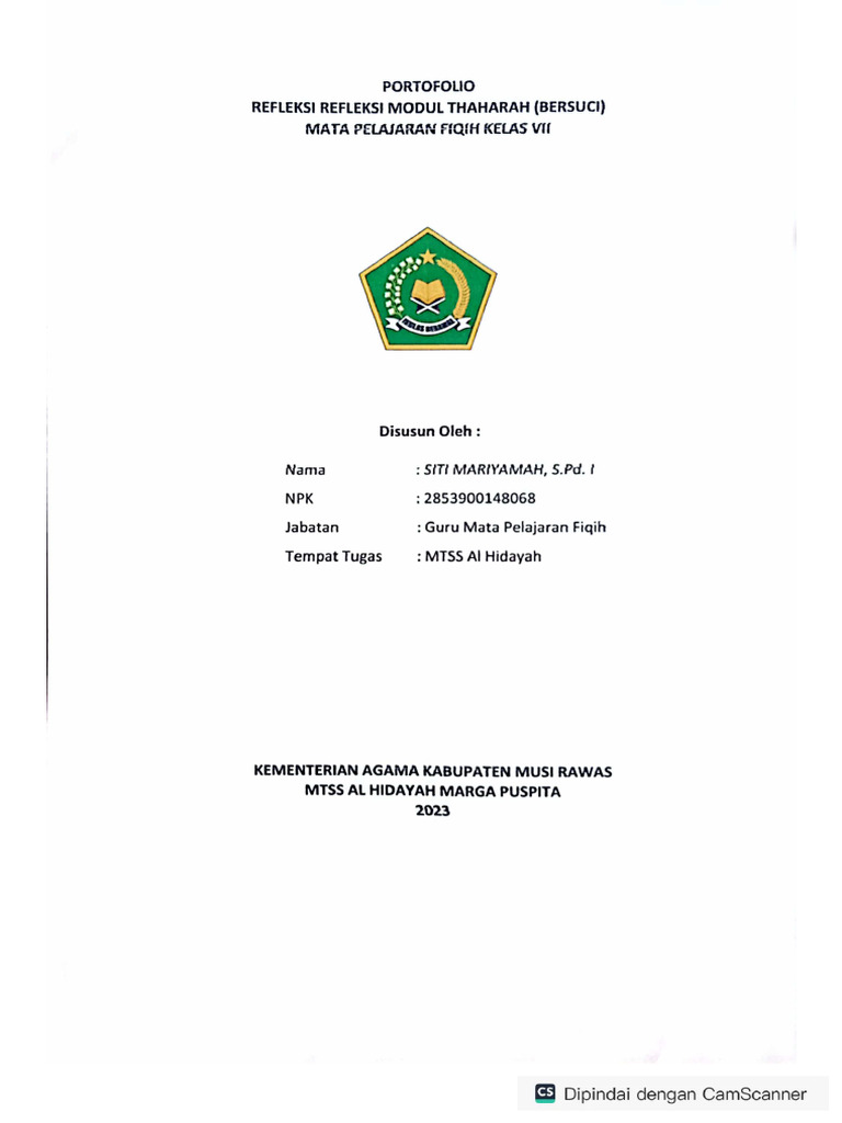 Refleksi Modul Ok 1 | PDF