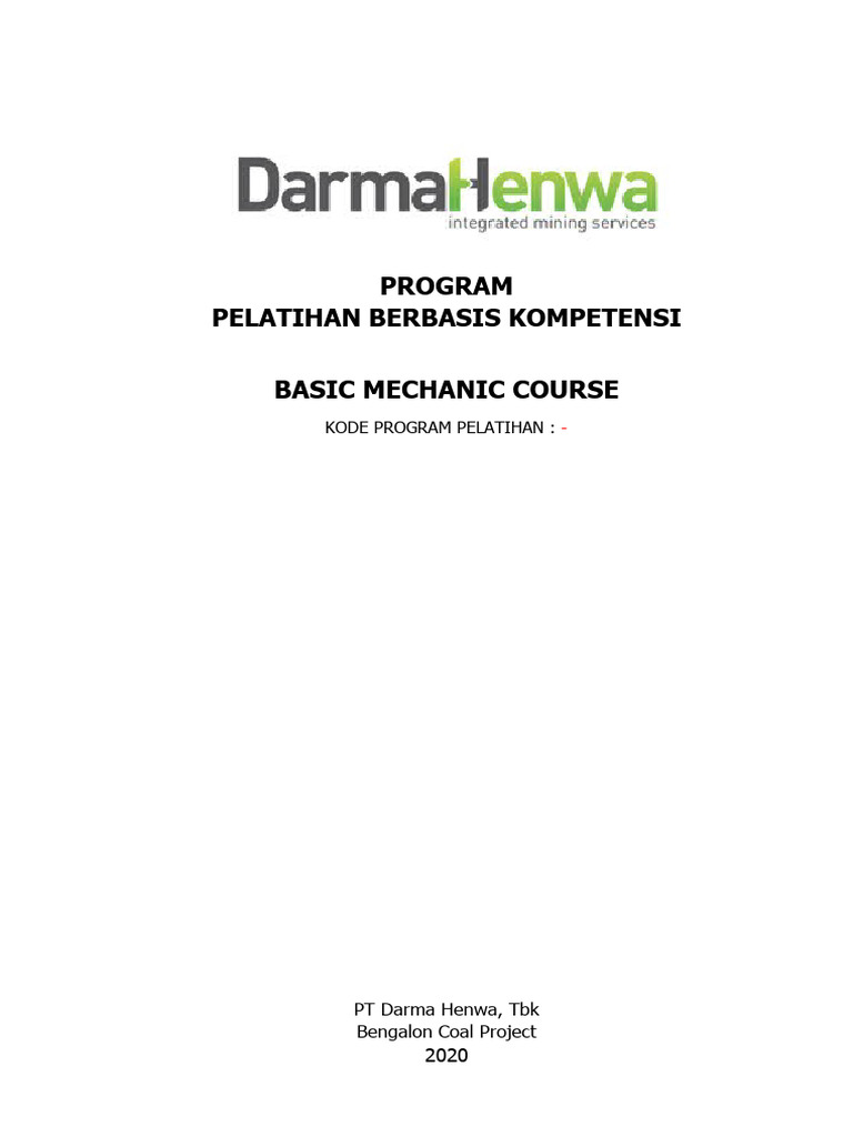 Bukti 2. Program Pelatihan | PDF