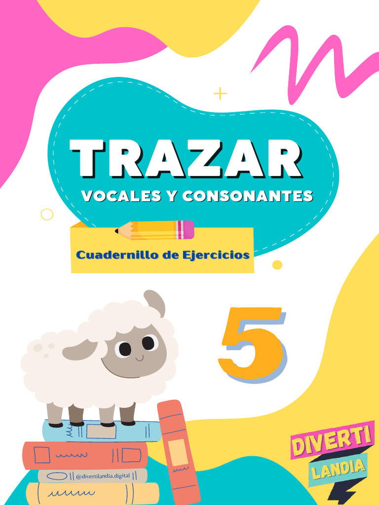 5.-Trazar-vocales-y-consonantes | PDF | Escritura | Comunicación escrita