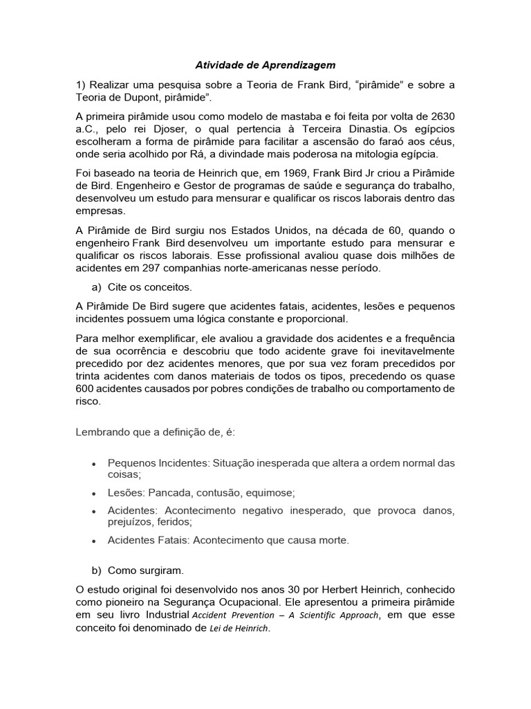 Piramide Dupont | PDF