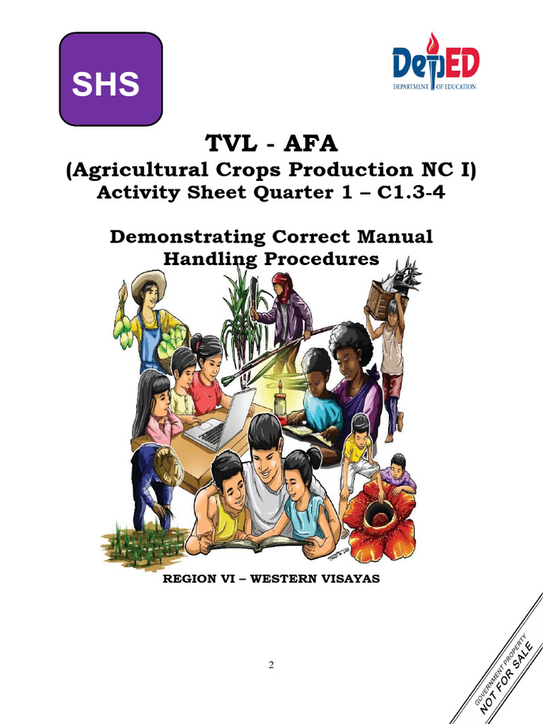 Afa Acpnci Shs q1 Las2 Final | PDF | Personal Protective Equipment | Working Conditions