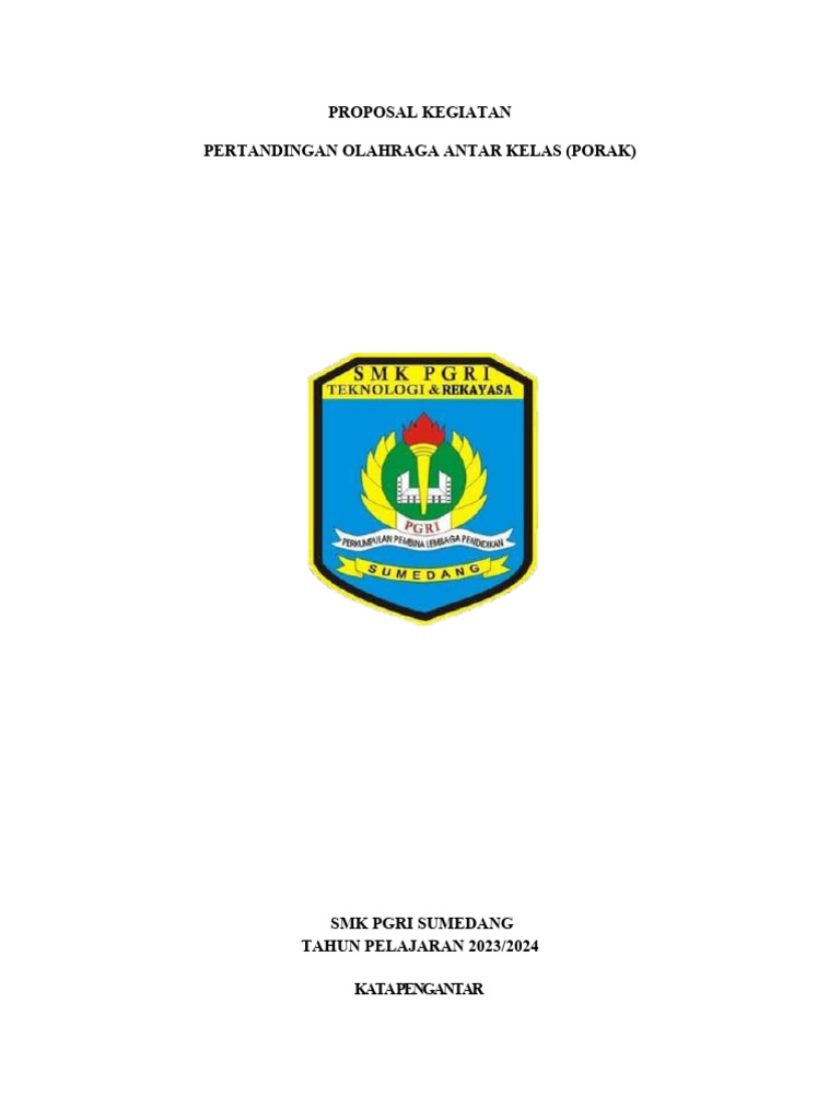 LAPORAN KEGIATAN Porak-WPS Office | PDF