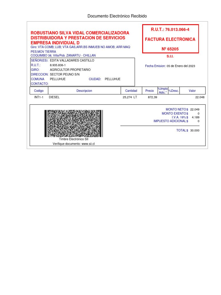 Robustiano Silva Vidal Comercializadora Distribuidora Y Prestacion de Servicios Empresa ...