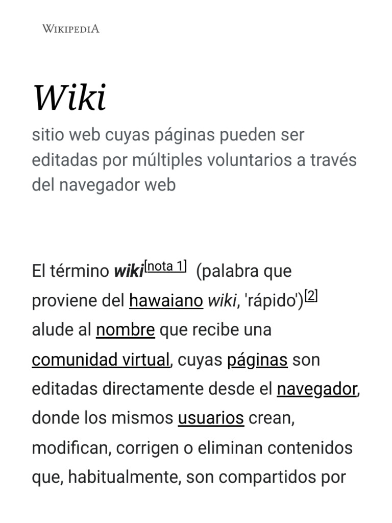 La Enciclopedia Libre | PDF | Wiki | Informática
