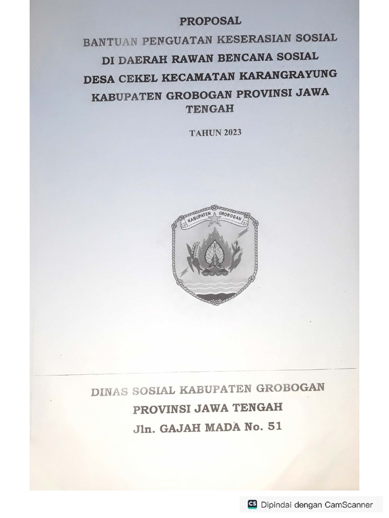 Proposal DS. CEKEL | PDF