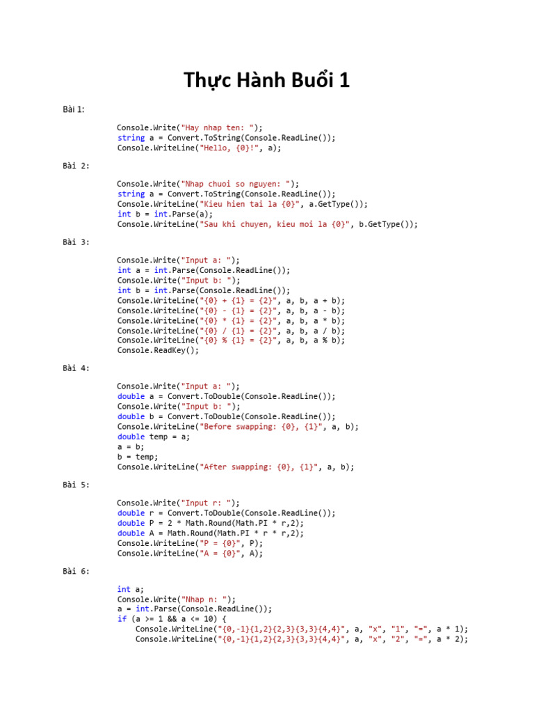22DH113908 NguyenLeXuanTri Buoi1 | PDF | Computer Programming | Grammar