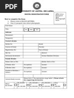 Hostel Application Form Template | PDF
