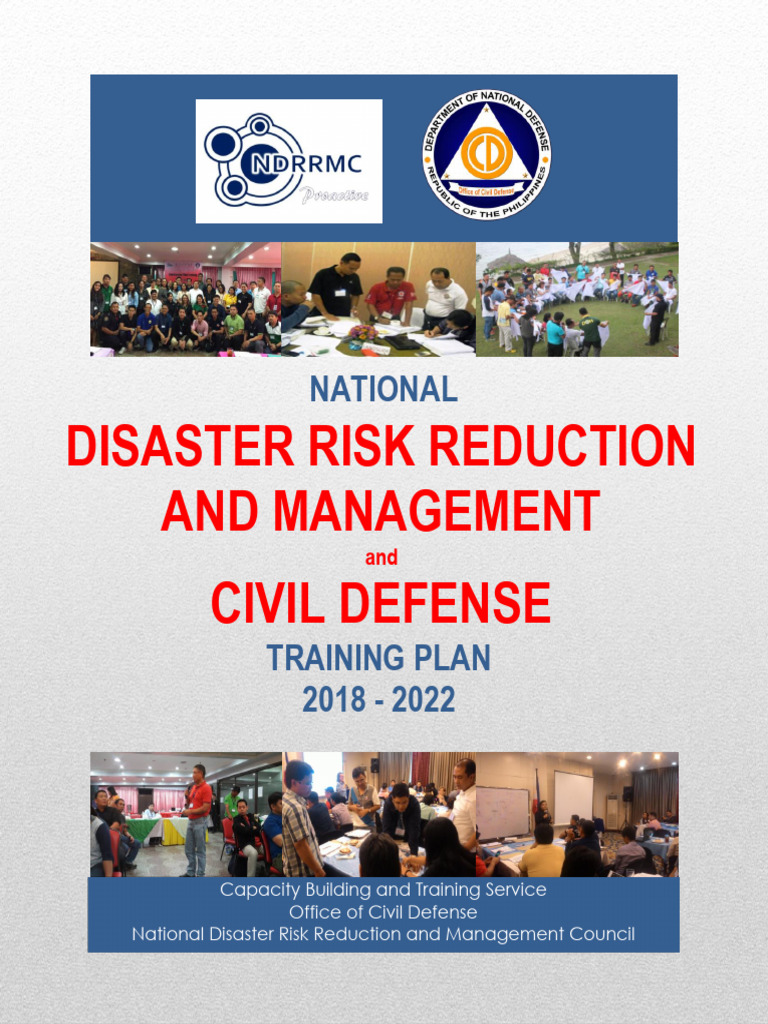 National DRRM and Civil Defense Training Plan_Approved | PDF | Emergency Management | Capacity ...