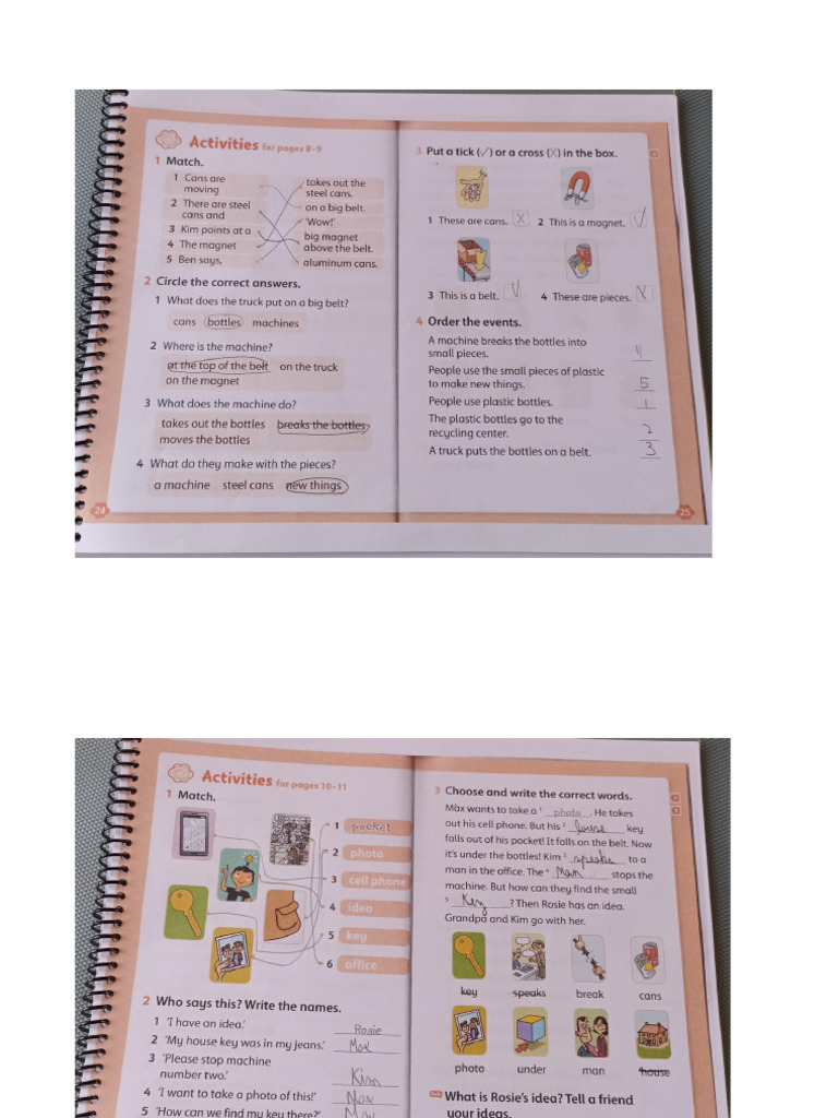 English - Stop The Machine Pages 8-11 | PDF
