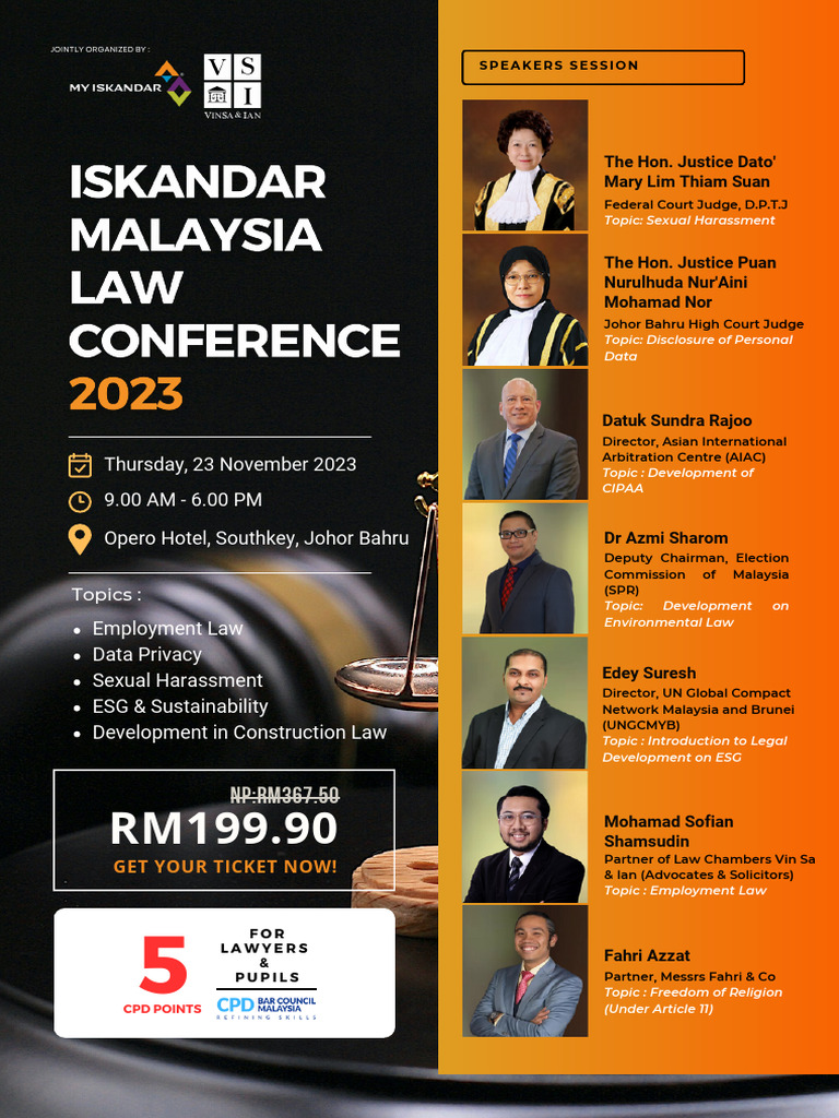IM Law Conference 2023_Brochure | PDF | Justice | Crime & Violence